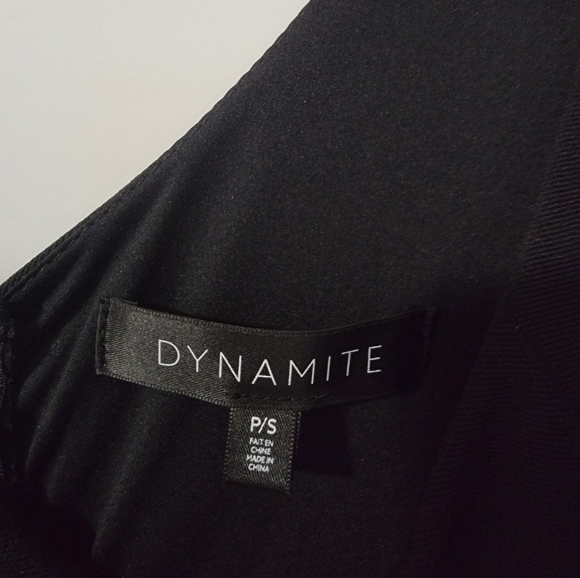 Dynamite | Dresses | Small Dynamite V Neck Little Black Mini Dress ...